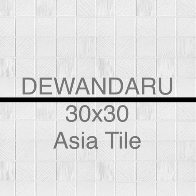 Jual KERAMIK ALPHA WHITE MINIMALIS 30X30 KERAMIK DINDING ASIA TILE ...