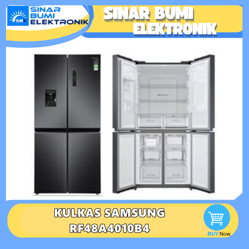 Jual SAMSUNG RF48A4010B4 KULKAS MULTI DOOR DISPENSER 511 LITER ...