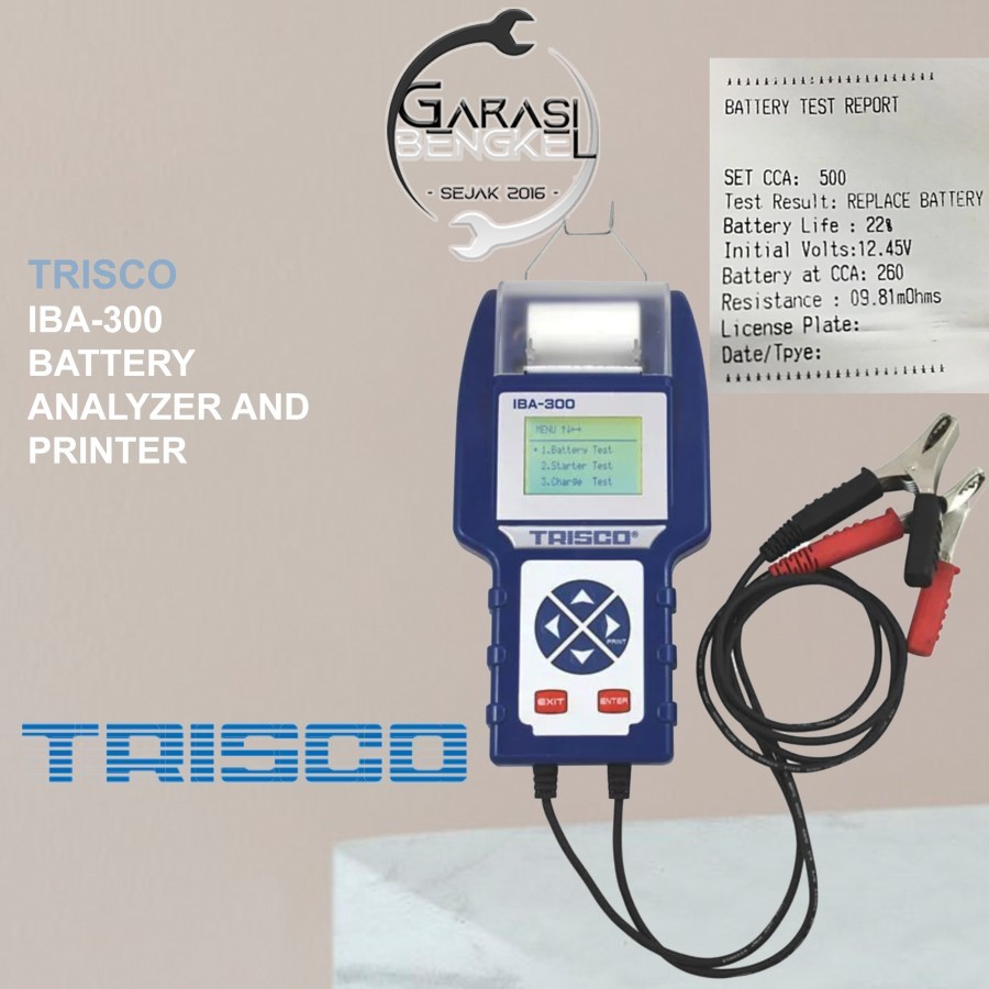 Jual IBA-300 Battery Analyzer Tester and Printer | Shopee Indonesia