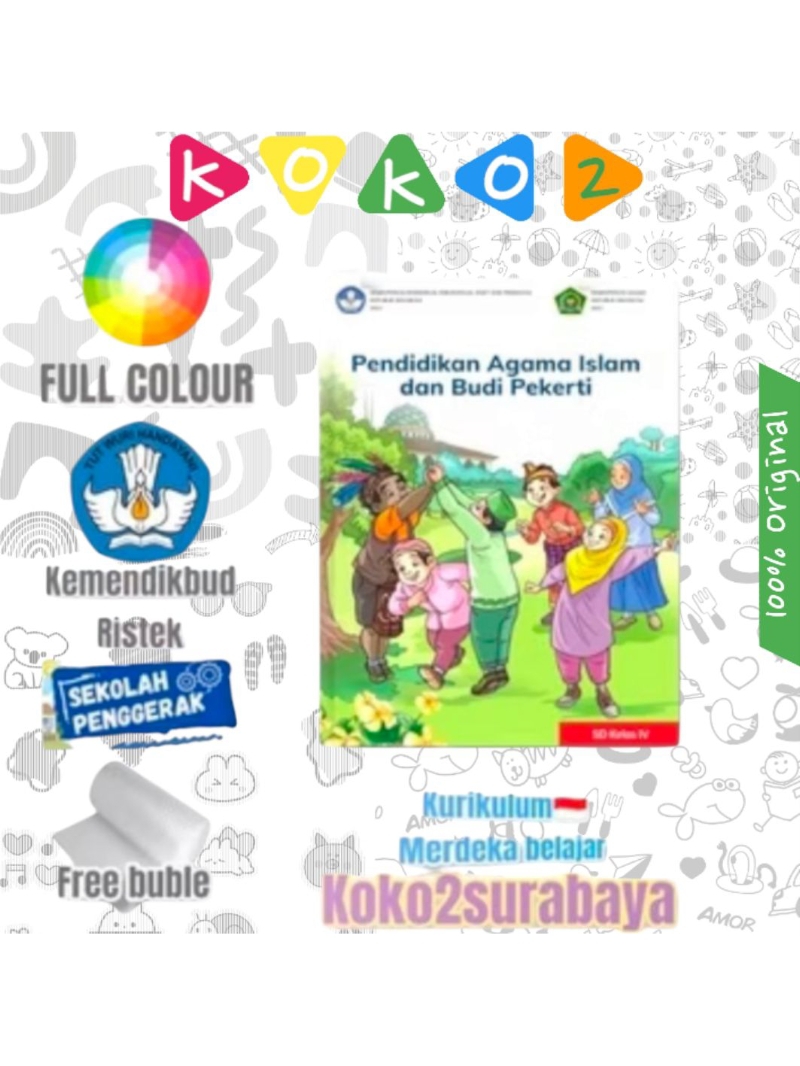 Jual BUKU PAKET PENDIDIKAN AGAMA ISLAM KELAS 4 SD KURIKULUM MERDEKA | Shopee Indonesia