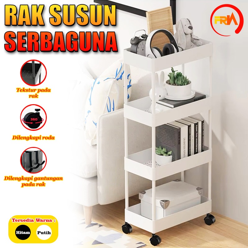 Jual FRN Kitchenware - Rak Susun Serbaguna 4 Tingkat Bahan Plastik ...