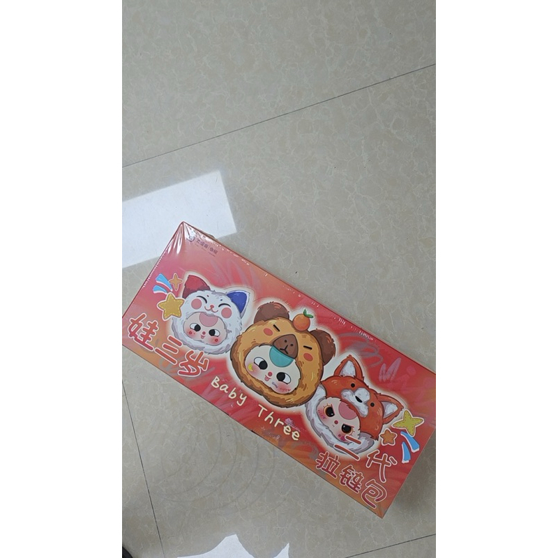 Jual [Flash Sale] Baby Three V2 Zipper Original Blind Box | Shopee ...