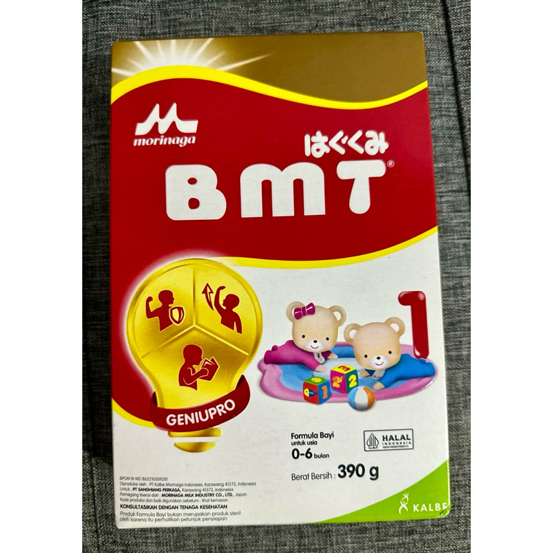 Jual NEW Morinaga BMT Gold 1 Susu Formula Bayi 0-6 Bulan 390gr - Susu ...