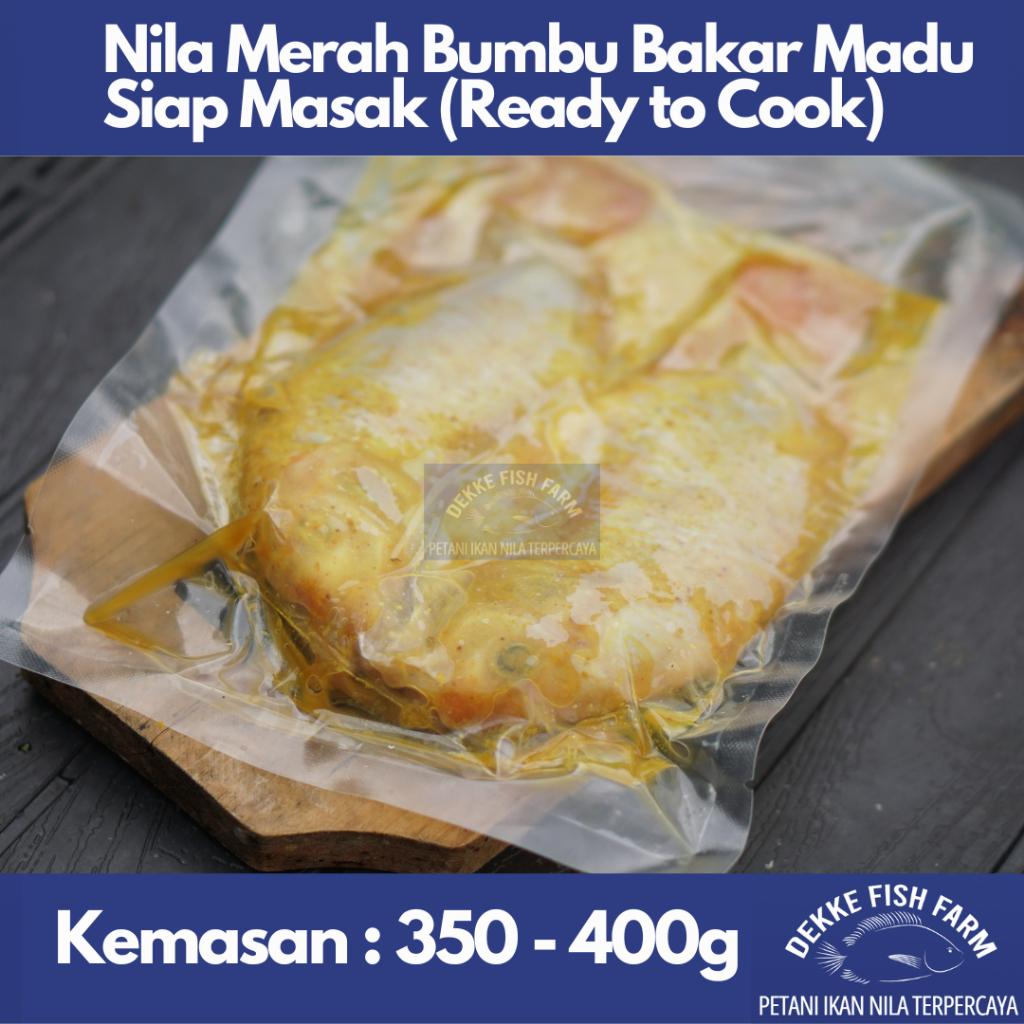 Jual Ikan Nila Merah Marinasi Bumbu Bakar Madu / Honey Grilled Seasoned ...