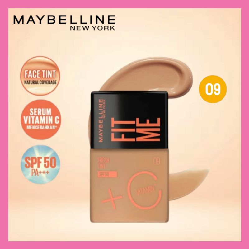 Jual Maybelline Fit Me Fresh Tint SPF 50 PA+++ Honey | Shopee Indonesia
