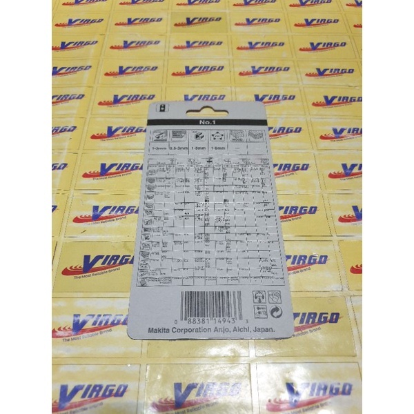 Jual NO.1 MAKITA MATA GERGAJI BESI METAL JIGSAW 1 PACK 5pcs (A-85802 ...