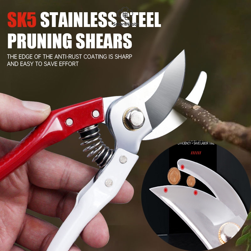 Jual Gunting Pemangkas Stainless Steel / Gunting Dahan Pohon Tanaman ...