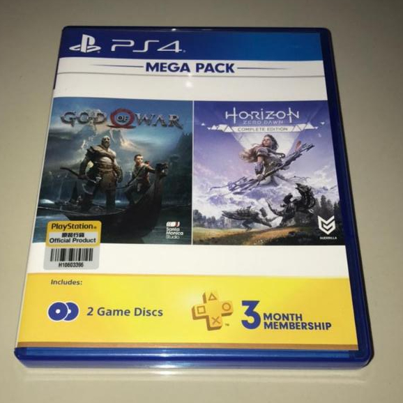 Jual [PS4] God of War + Horizon Zero Dawn Complete Edition Bundle (GOW ...