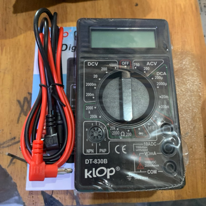 Jual Avometer MultiTester Multimeter Digital Kecil | Shopee Indonesia