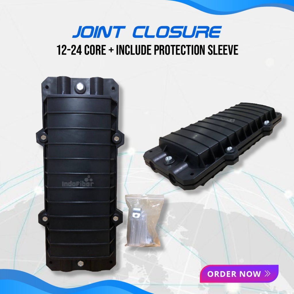 Jual Fiber Optic Joint Closure 12 - 24 CORE / MINI CLOSURE 24 core - 12 ...
