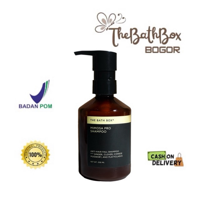 Jual THE BATH BOX - Mimosa Pro Shampo (Rambut Rontok, Menguatkan Rambut ...