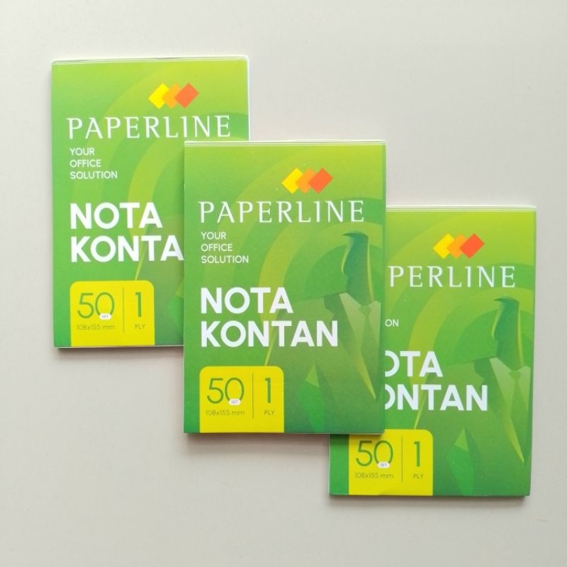 Jual Nota K1 Paperline 1 Ply ( Pak ) [ Original ] | Shopee Indonesia