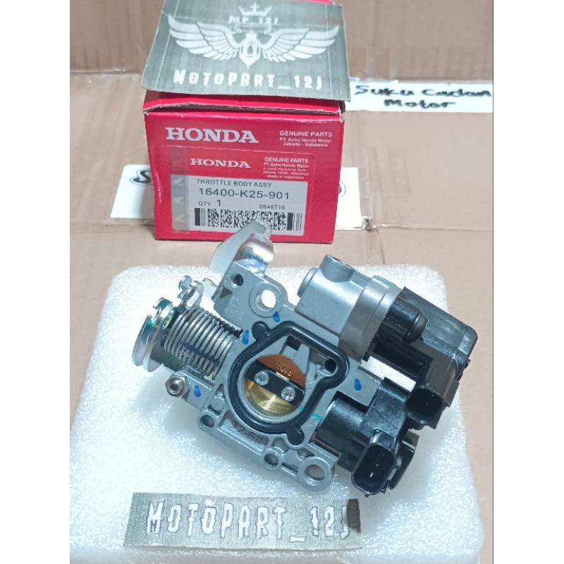 Jual Throttle Body Assy Tipe Stater Kasar (K25/KZL) Honda Beat Fi ...