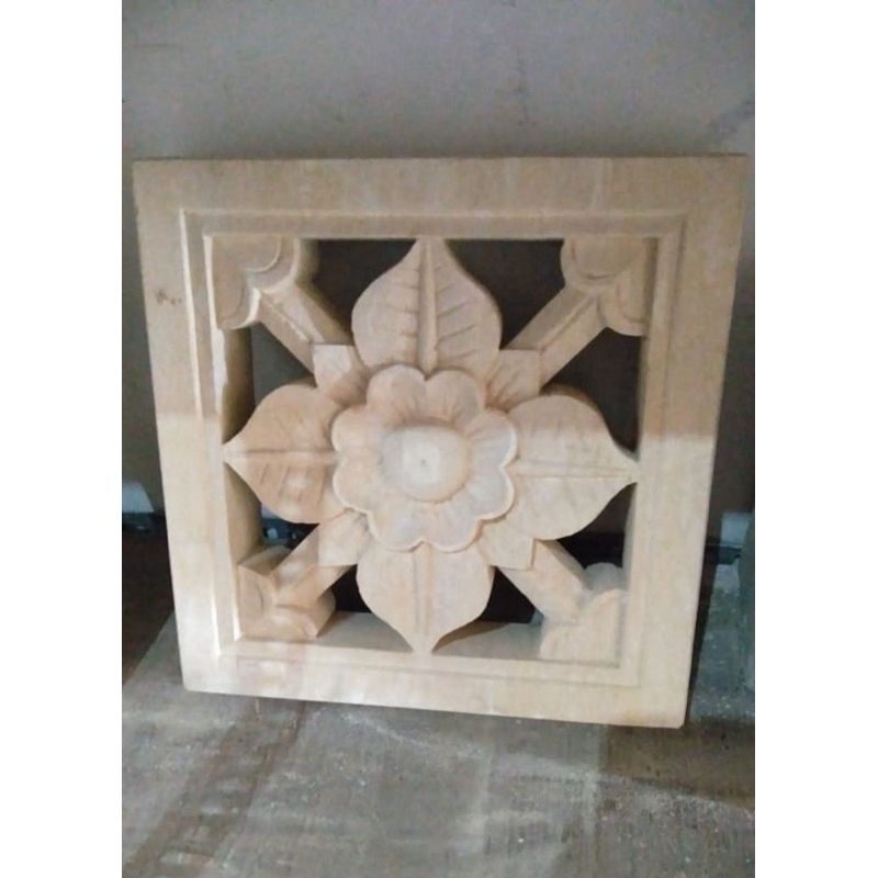 Jual loster ukir batu putih asli alam, asli kerajinan muntilan | Shopee ...