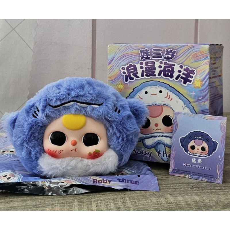 Jual BABY THREE BB3 ROMANTIC OCEAN PLUSH SHARK/ HIU | Shopee Indonesia