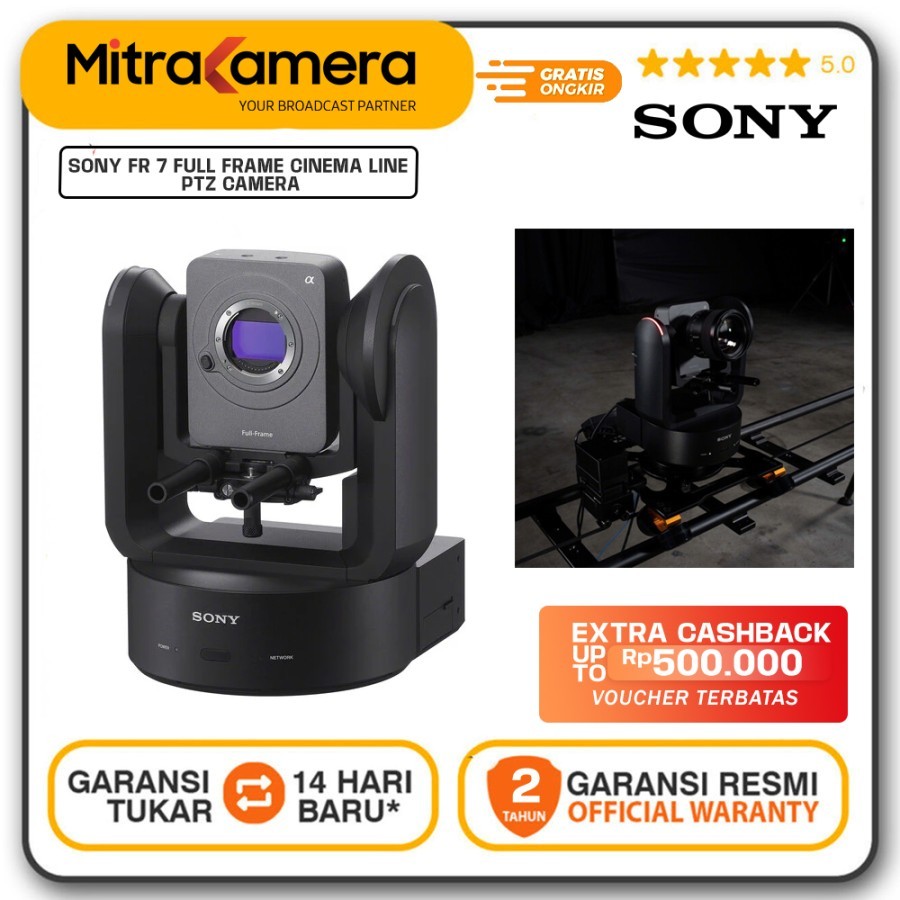 Jual Sony FR7 Sony F R7 Sony FR 7 Full Frame Cinema Line PTZ Camera | Shopee Indonesia