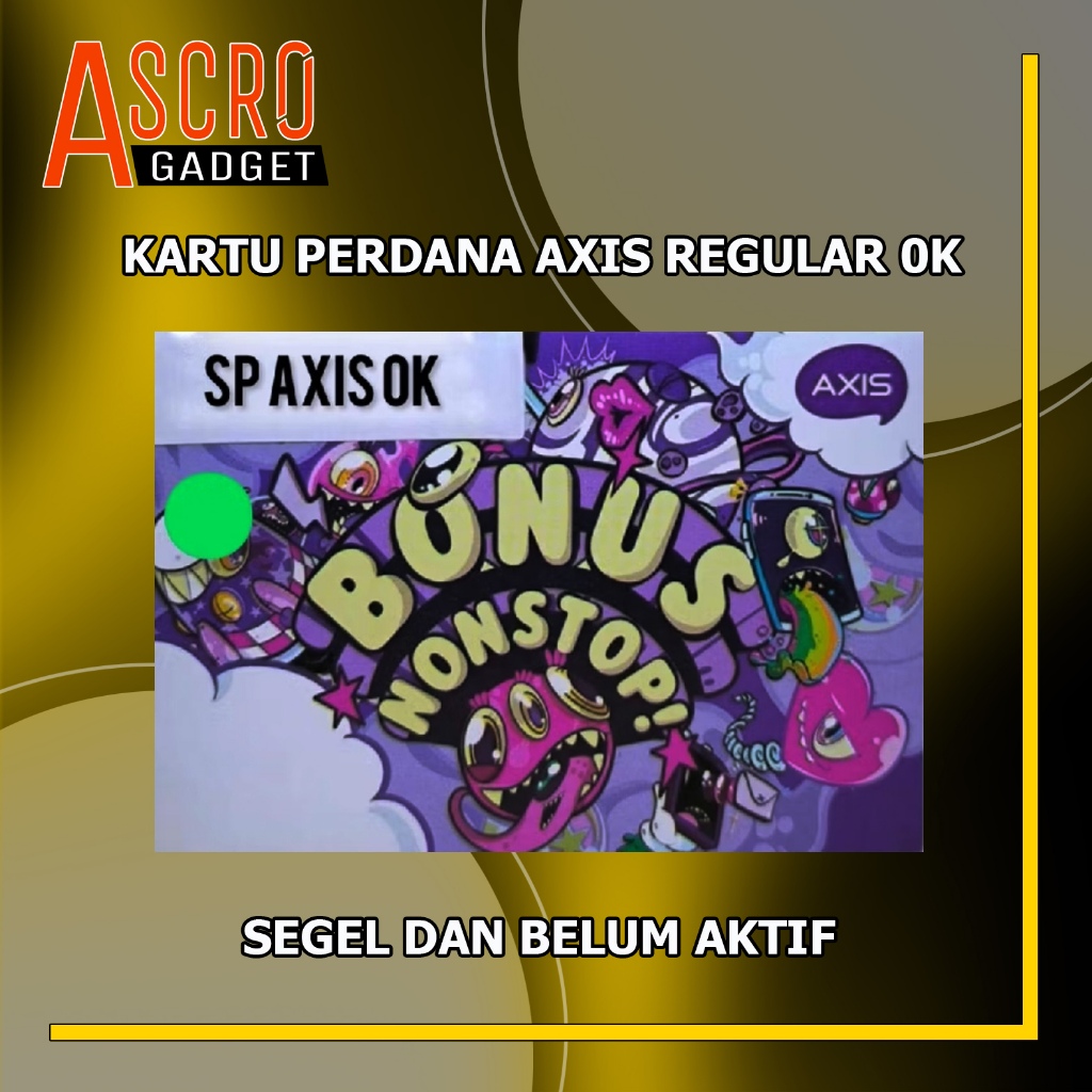Jual Kartu Perdana AXIS Regular 10K - Exp 31 Juni 2027 | Shopee Indonesia