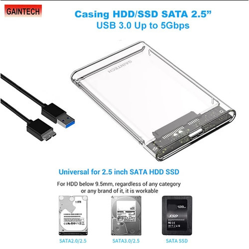 Jual Giantech Casing HDD Sata 2.5 / Case Hardisk External 2.5" | Shopee Indonesia