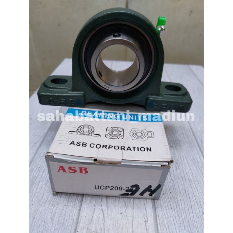 Jual Pillow Block UCP 209-28 ASB Laher Bearing Duduk Ukuran As 45 mm | Shopee Indonesia