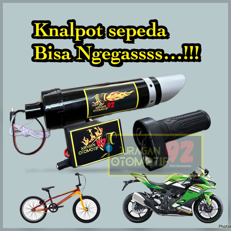 Jual KNALPOT SEPEDA SUARA ZX25 LIPAT KNALPOT SEPEDA ANAK SEPEDA MOTOR ...