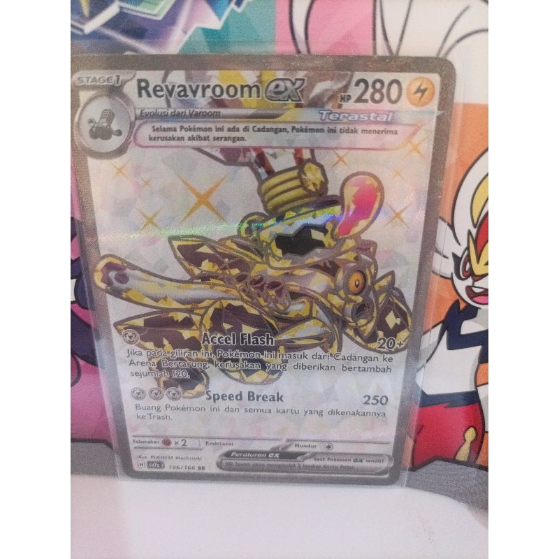 Jual Revavroom ex Terastal 196/166 SR - Pokemon TCG Indonesia | Shopee Indonesia