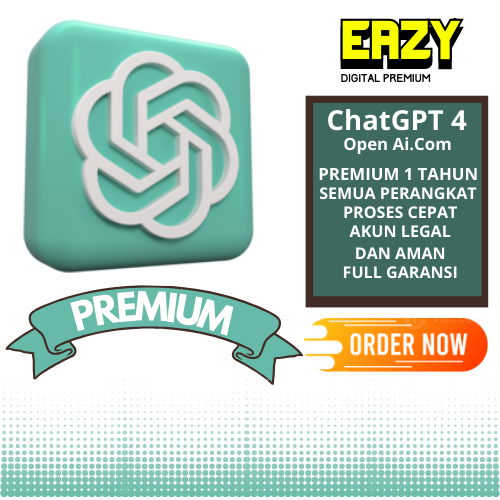 Jual ChatGPT+ Plus ChatGPT 4 Premium 1 Tahun Bergaransi Proses Cepat | Shopee Indonesia
