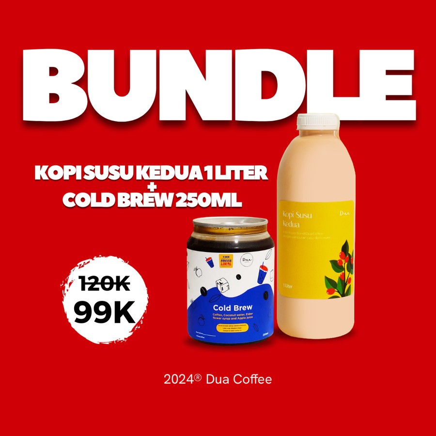 Jual Dua Coffee Bundle Minuman Kaleng Cold Brew 250 Ml + Kopi Susu ...
