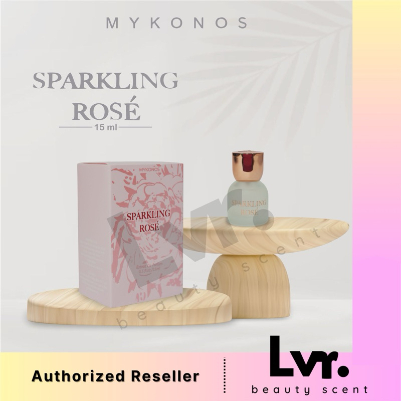Jual MYKONOS PERFUME SPARKLING ROSE 15ml | FREE TESTER | PERFUME KKV OH ...