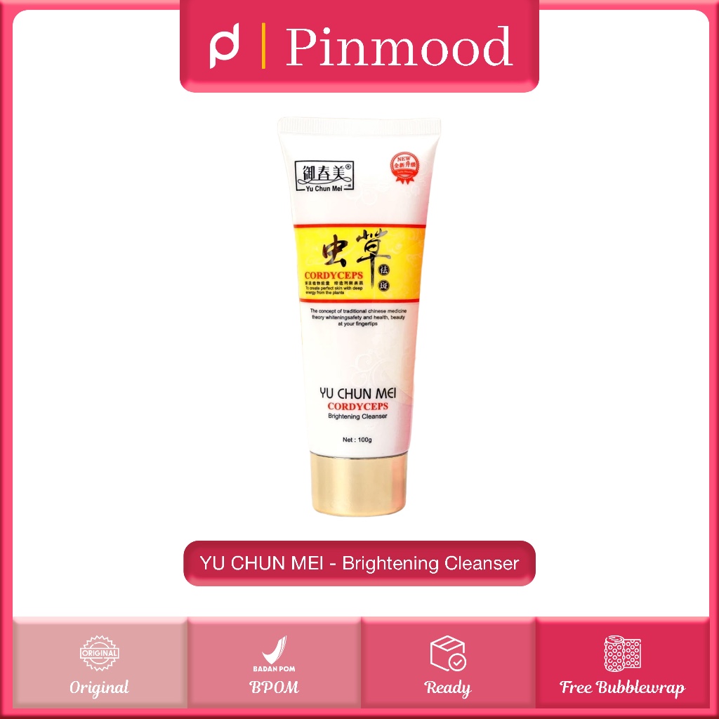 Jual YU CHUN MEI - CORDYCEPS BRIGHTENING CLEANSER ( 100 g ) - Sabun ...