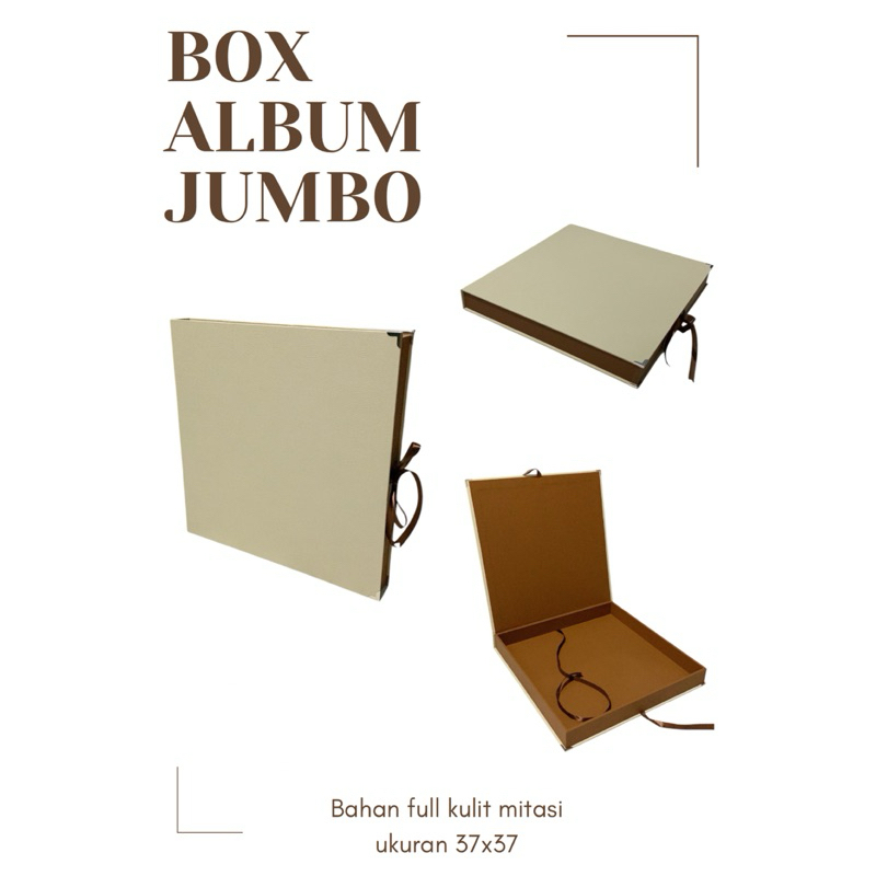 Jual BOX ALBUM FOTO MAGNETIC JUMBO (BEBAS REQUEST WARNA) | Shopee Indonesia