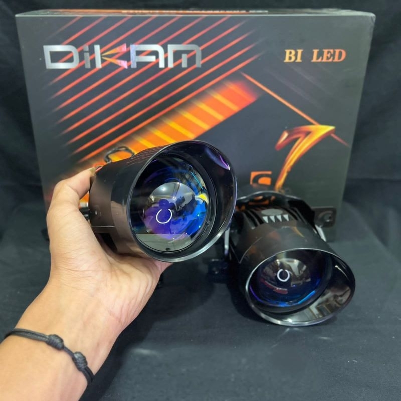 Jual LAMPU FOGLAMP MOBIL BILED Mobil MERK DIKAM S7 Foglamp 3 inch PNP 1 ...