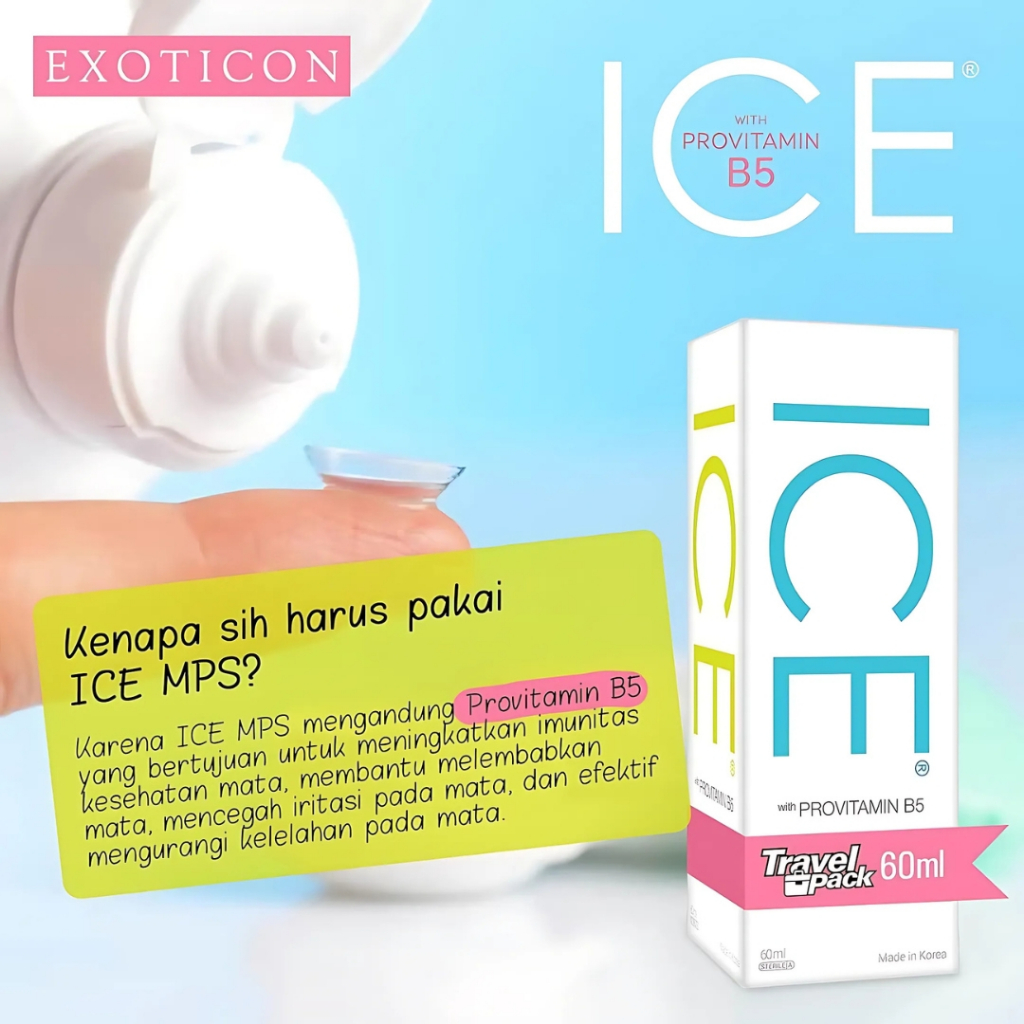 Jual Cairan Softlens X2 ICE 60ml Multi Purpose Solution Air Bilas Cuci ...