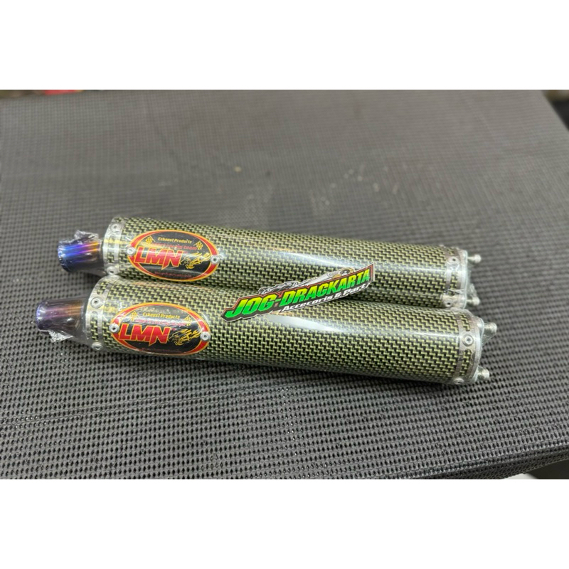 Jual LMN SILINCER SLINCER KNALPOT 2TAK LMN CARBON ORIGINAL LMN THAILAND ...