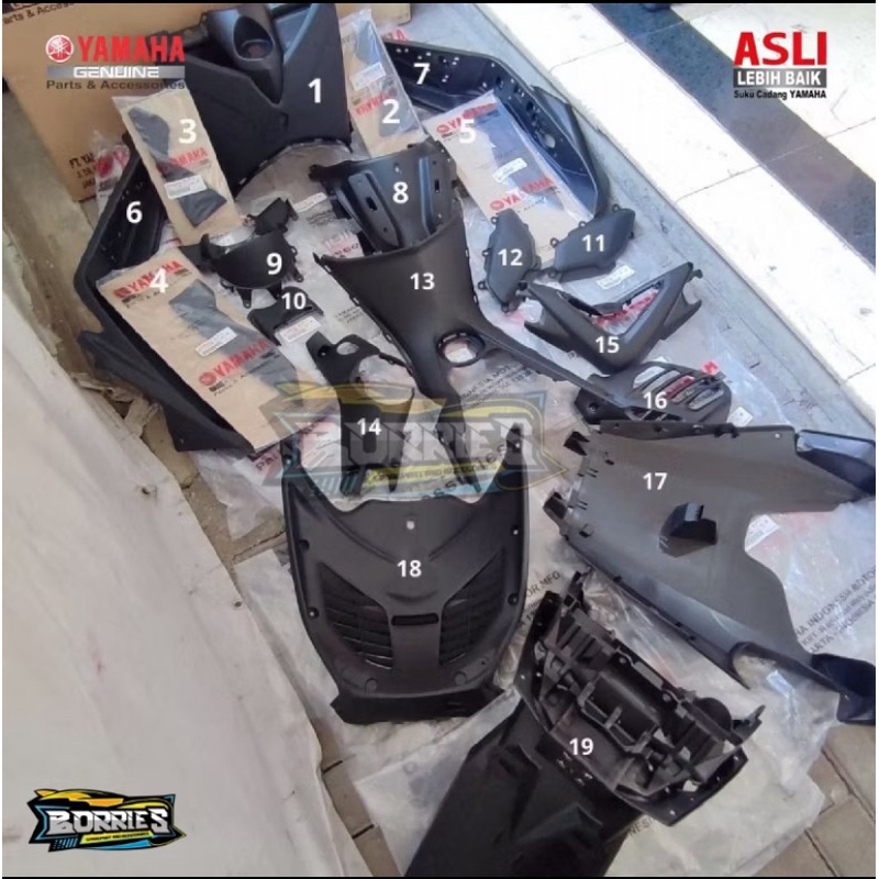 Jual FULL BODY KASAR SET NMAX OLD ORIGINAL YAMAHA | Shopee Indonesia