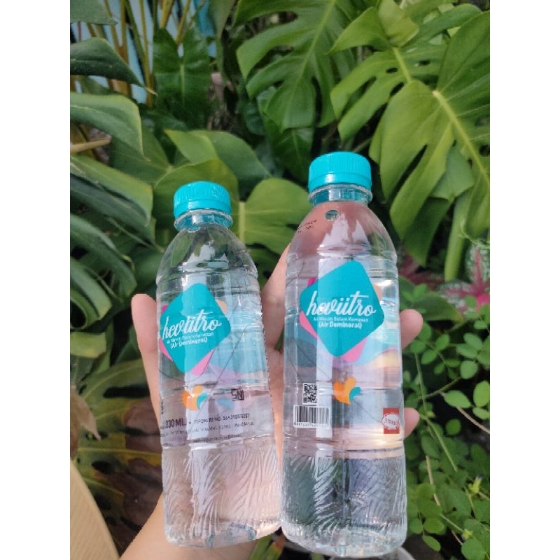 Jual Heviitro Demineral Water 330ml / Air Minum Botol 1 Dus | Shopee Indonesia