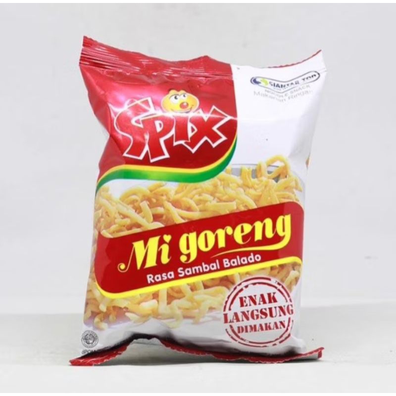 Jual Promo !! Spix snack mie goreng 9 gr x 20 pcs | Shopee Indonesia