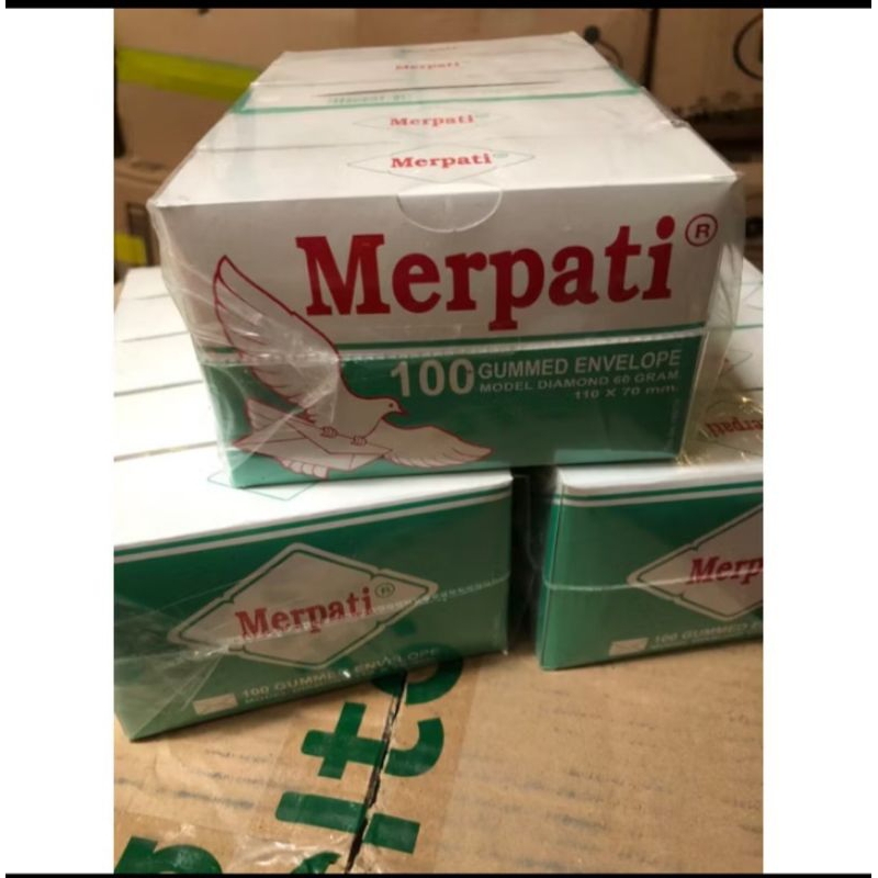 Jual (1pack isi 5kotak@100lembar total 500lembar)Amplop merpati kecil ...