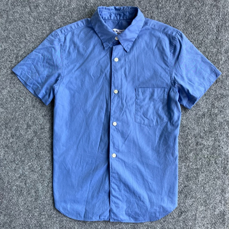 Jual Kemeja Vintage Lengan Pendek CDG Comme Des Garcons Slim Short ...