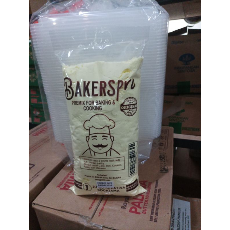 Jual Bakers Pro Milk Premiks Susu Bubuk Khusus Kue 1 Kg | Shopee Indonesia