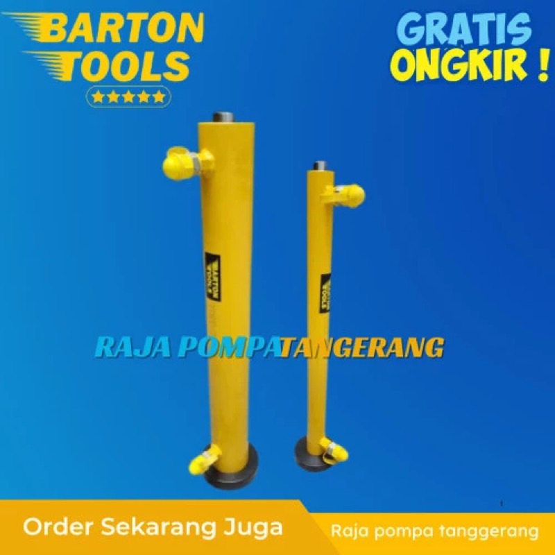 Jual Double Acting 10 Ton 1000mm Long Hydraulic Cylinder Silinder ...