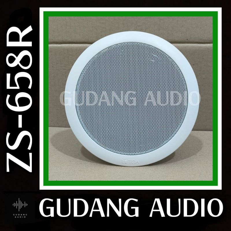 Jual SPEAKER CEILING TOA SPEAKER PLAFON ZS-658R ZS 658 6 WATT ORIGINAL | Shopee Indonesia