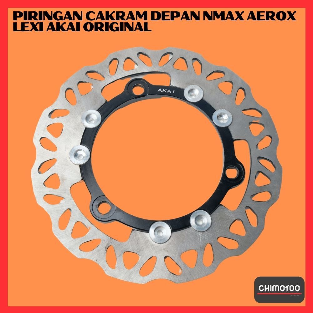 Jual Piringan Cakram Depan Yamaha Nmax Aerox LexiI Akai Original | Shopee Indonesia