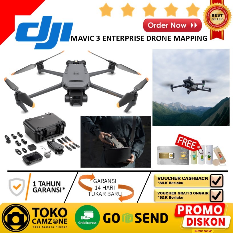Jual DJI Mavic 3 Enterprise Drone DJI Drone Mavic 3E Drone Mapping Drone Pemetaan | Shopee Indonesia