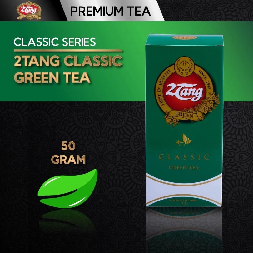 Jual 2Tang Classic Green Tea 50 gr | Shopee Indonesia