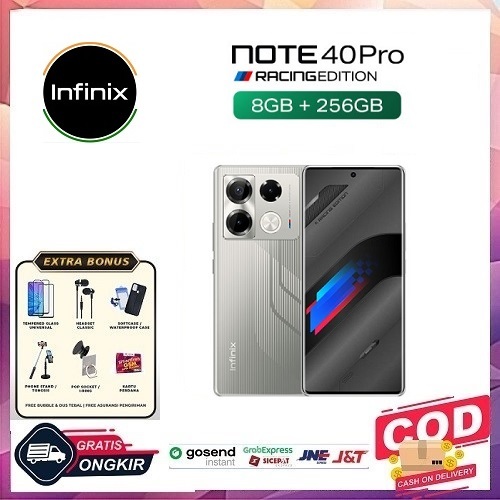 Jual Infinix Note 40 Pro 8/256GB Racing Edition - Up to 16GB Extended RAM - Helio G99 - 6.78 ...