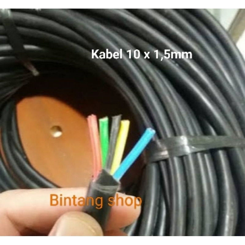 Jual kabel isi 10 x 1,5mm serabut tembaga meteran | Shopee Indonesia