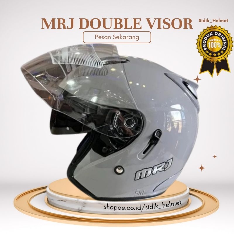 Jual Helm MRJ Double Visor Original 100%, Helm Centro Dewas MRJ Doble ...