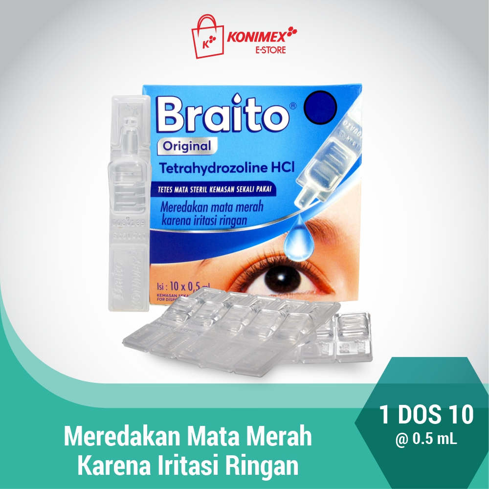 Jual Braito Original Obat Tetes Mata Doos 0,5 ml 1X Pakai Tanpa ...