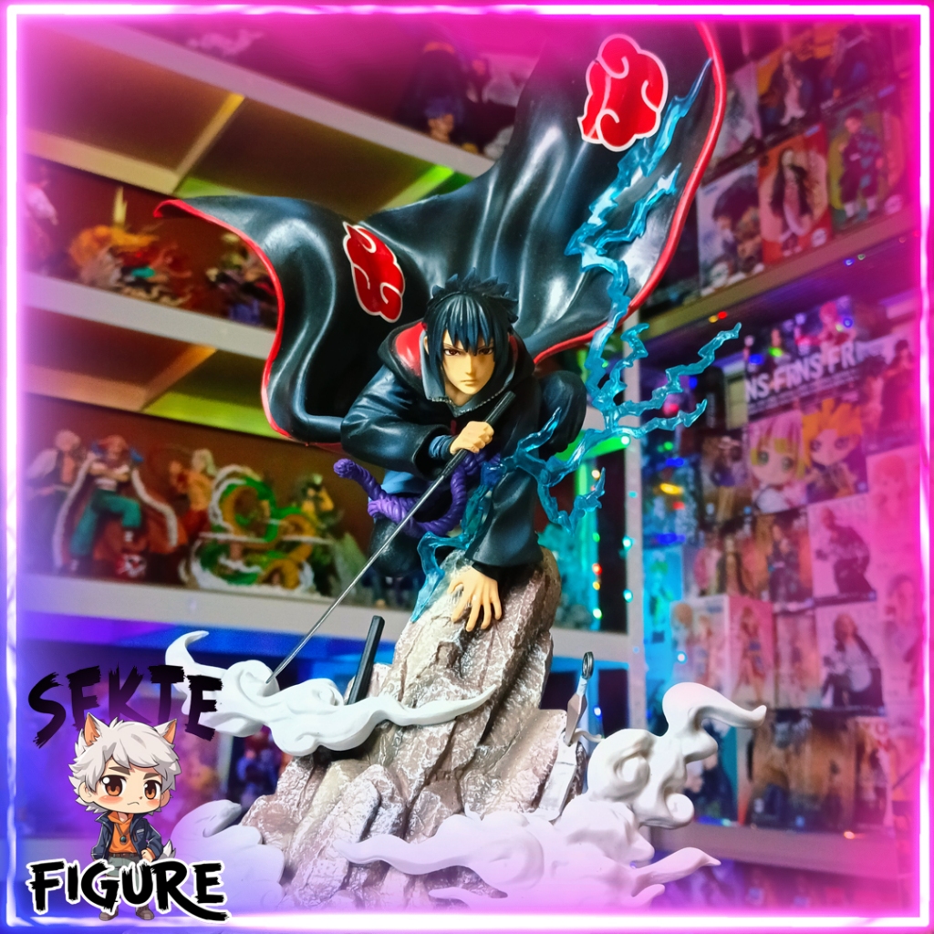 Jual Action Figure Sasuke Uchiha Akatsuki Statue Naruto Shippuden ...