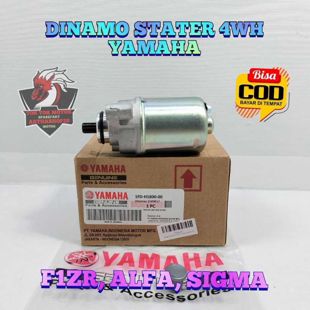 Jual Dinamo Stater 3Ay / 4WH Motor Yamaha F1zr , Alfa , Sigma , Force 1 ...